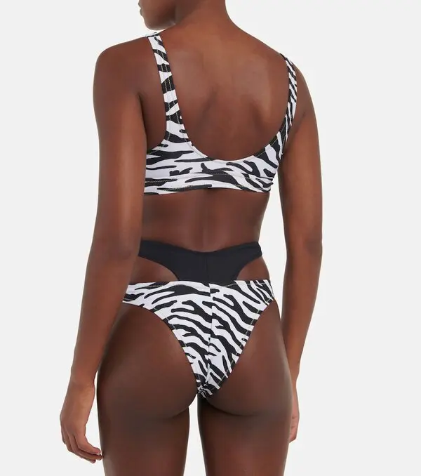 REINA OLGA Theresa Animal Print Swimsuit
