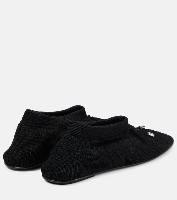 TOTEME Knit Ballerina Flats