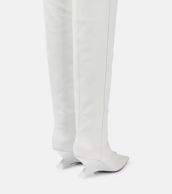 Attico Cheope Leather Over-the-knee Boots