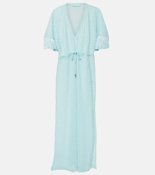Melissa Odabash Phoebe Beach Cover-up - Blue
