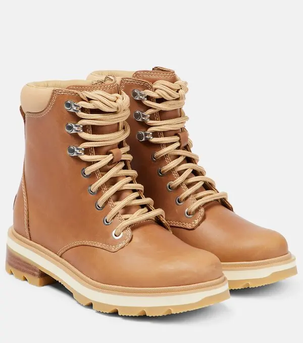 Sorel Lennox Leather Ankle Boots