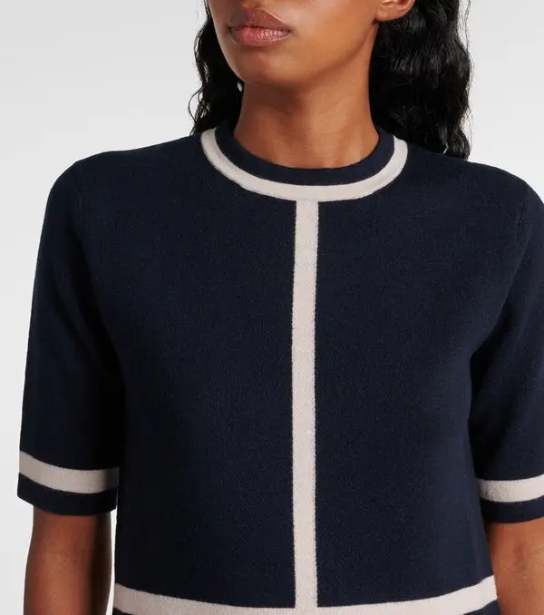 Max Mara Wool-blend Midi Dress