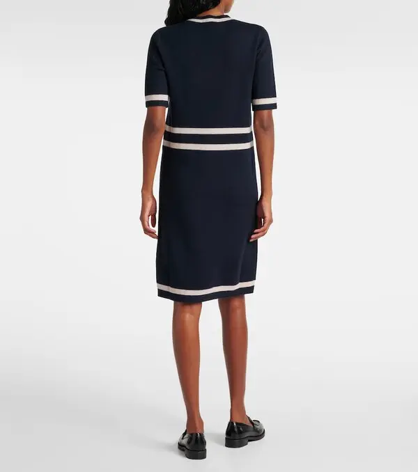 Max Mara Wool-blend Midi Dress