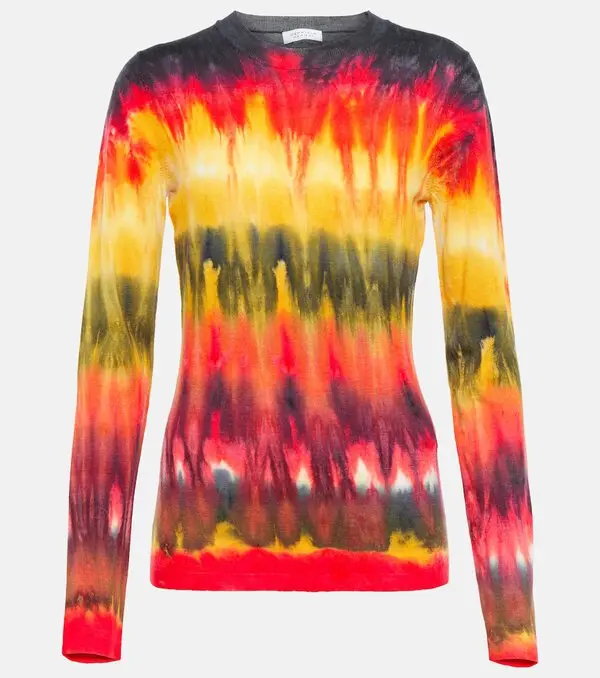 Gabriela Hearst Miller Tie-dye Cashmere Sweater - Multicoloured