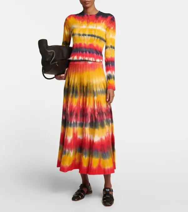 Gabriela Hearst Miller Tie-dye Cashmere Sweater