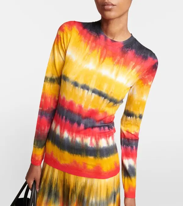 Gabriela Hearst Miller Tie-dye Cashmere Sweater