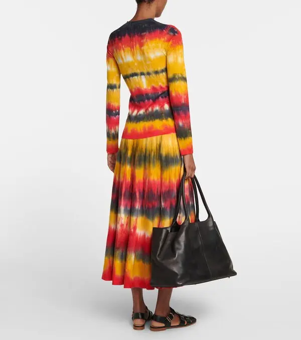 Gabriela Hearst Miller Tie-dye Cashmere Sweater