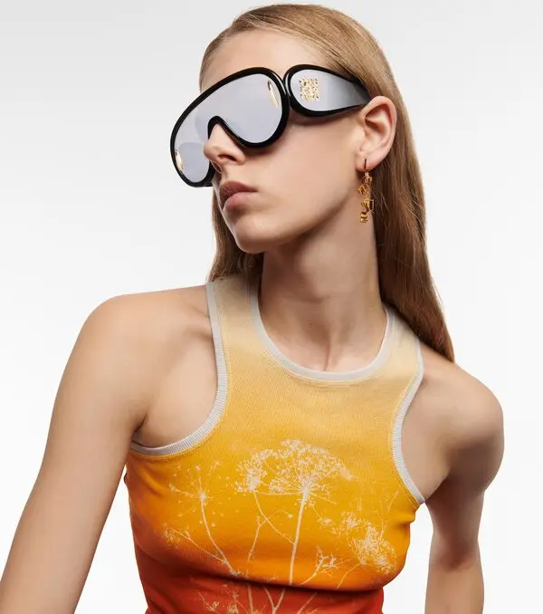 Loewe Anagram Shield Sunglasses