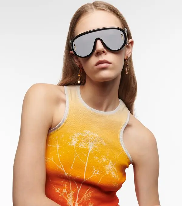Loewe Anagram Shield Sunglasses