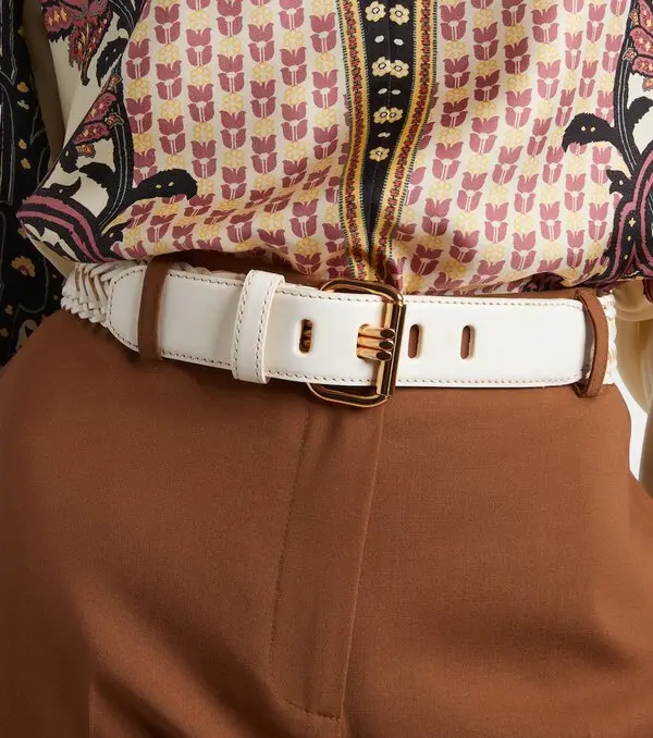 Etro Woven Leather Belt