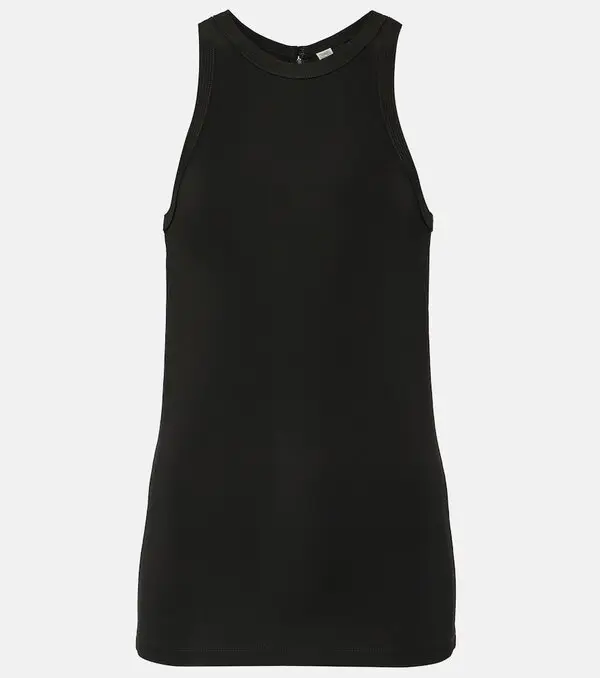 TOTEME Ribbed Jersey Tank Top