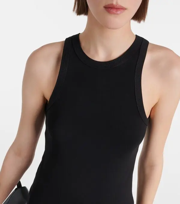 TOTEME Ribbed Jersey Tank Top