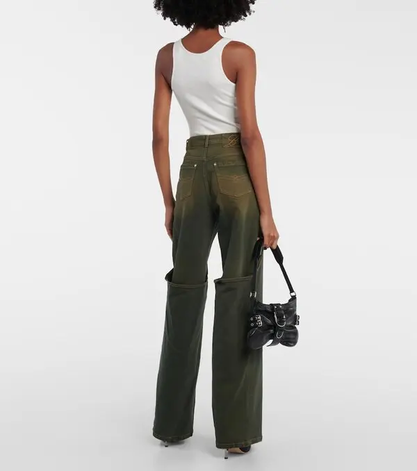 Blumarine Embellished Buckle Boyfriend Jeans
