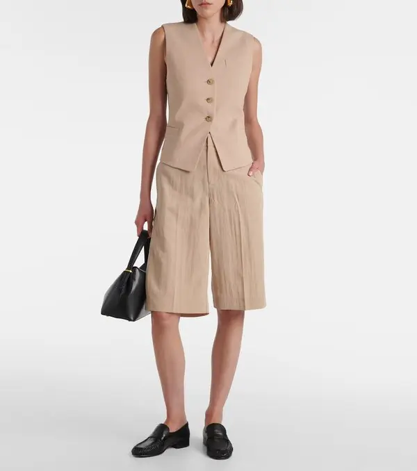 Vince Mid-rise Shorts