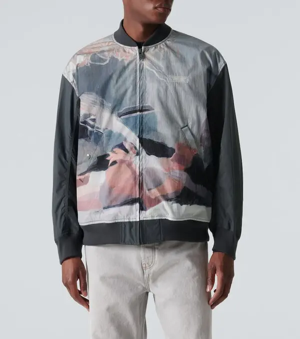 Undercover X Helen Verhoeven Printed Bomber Jacket