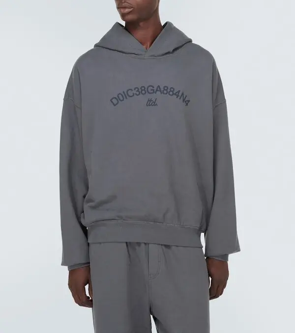 Dolce & Gabbana Cotton Jersey Hoodie