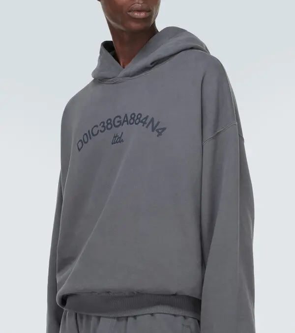 Dolce & Gabbana Cotton Jersey Hoodie