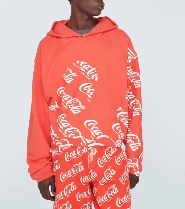 ERL Printed Cotton Hoodie