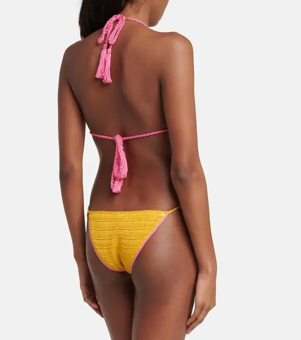 Anna Kosturova Crochet Cotton Bikini Bottom