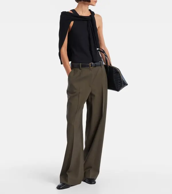 TOTEME Cotton-blend Jersey Tank Top