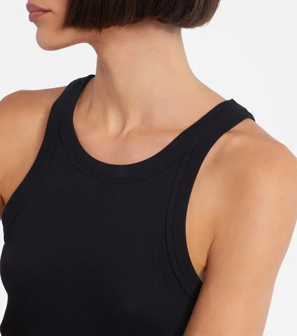 TOTEME Cotton-blend Jersey Tank Top