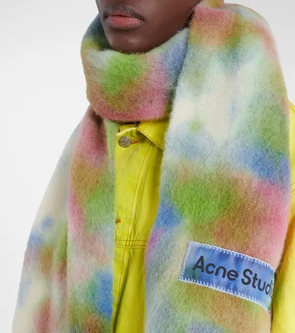 Acne Studios Alpaca, Wool, And Mohair-blend Scarf