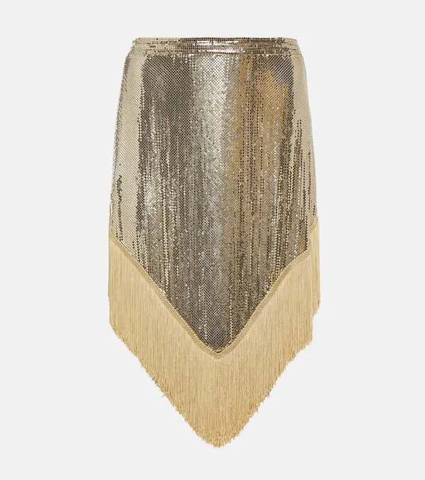 Rabanne Embellished Mini Skirt