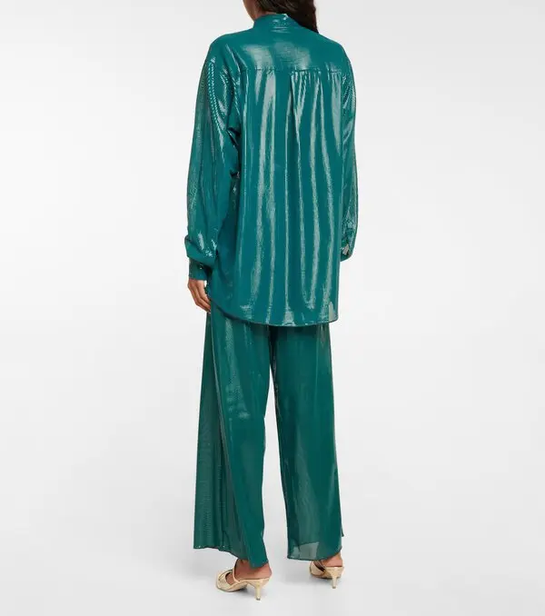 Oseree Lame Shirt