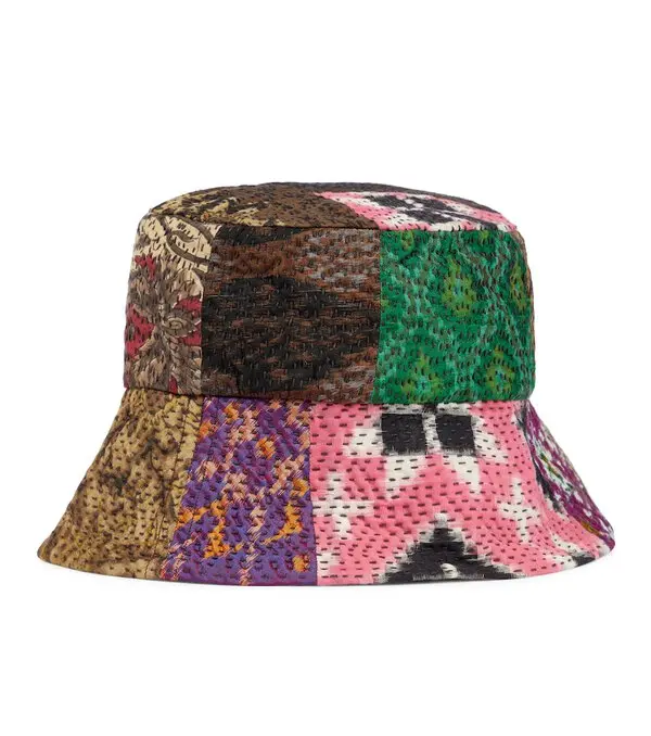 Dries Van Noten Patchwork Bucket Hat