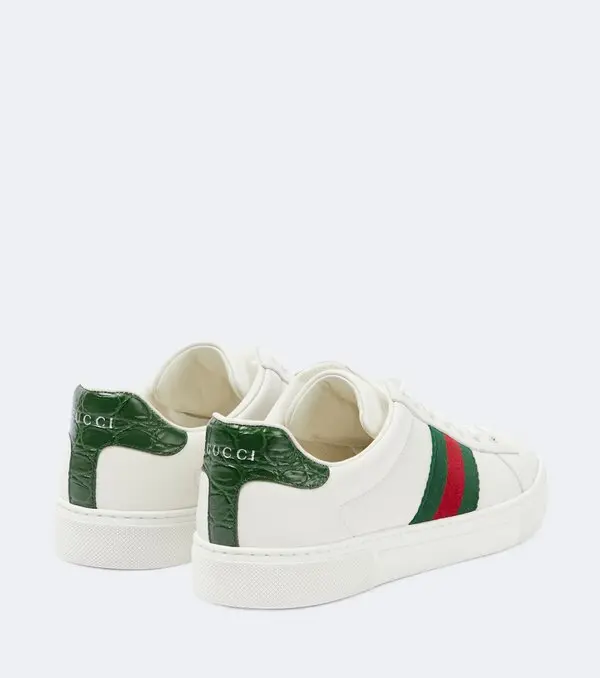 Gucci Ace Leather Sneakers