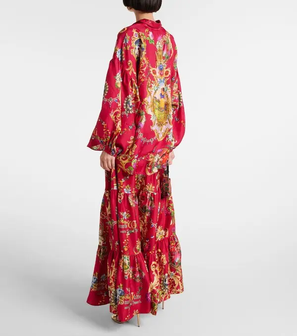 Camilla Printed Silk Shirt