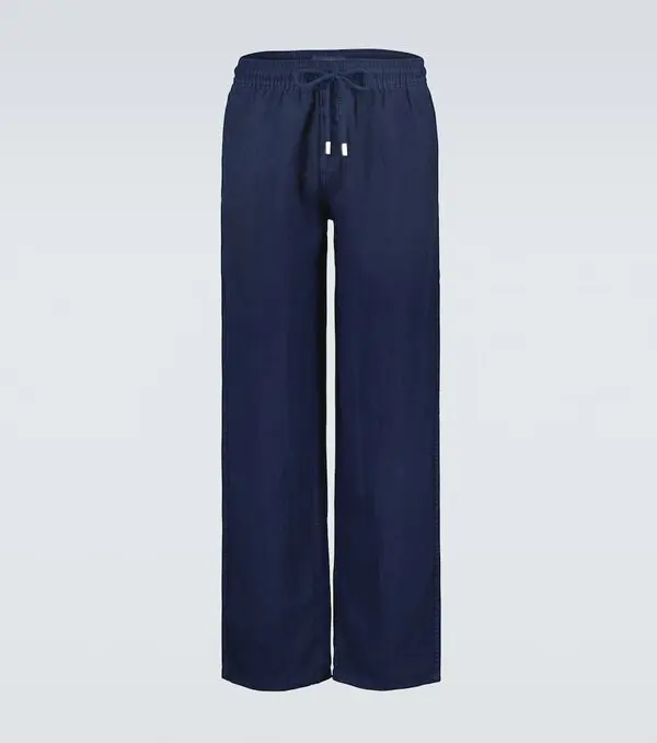 Vilebrequin Pacha Linen Pants - Blue