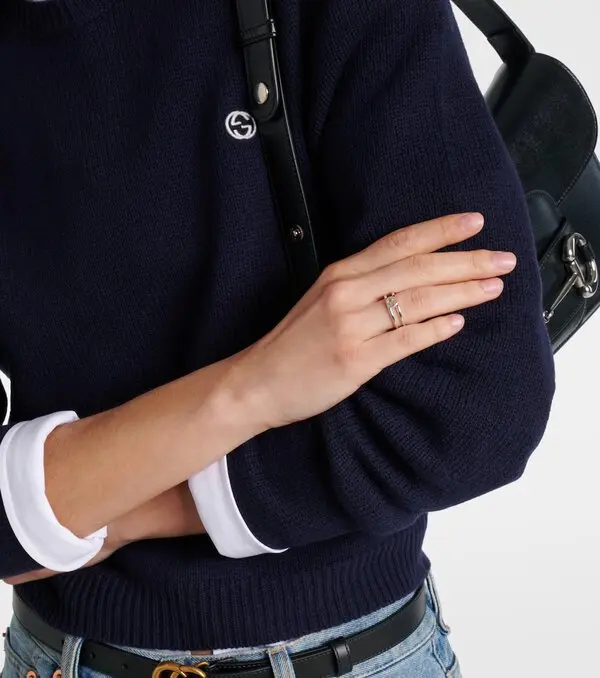 Gucci Interlocking G Sterling Ring