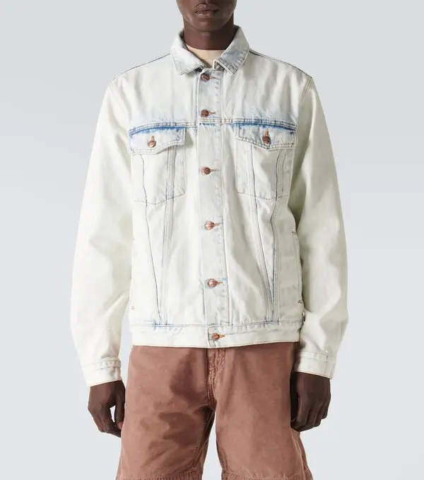 NOTSONORMAL Denim Jacket In Bleach Wash