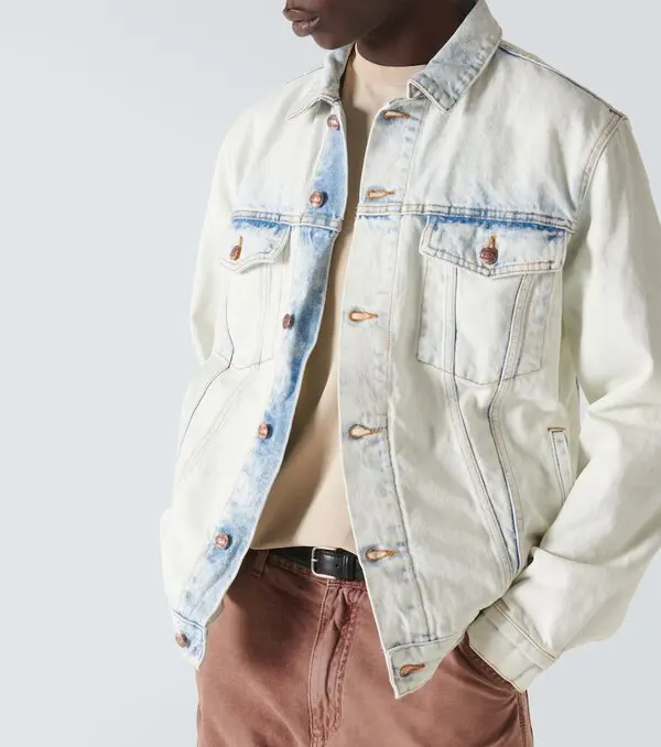 NOTSONORMAL Denim Jacket In Bleach Wash