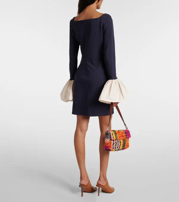 Staud Hawthorne Mini Dress - Blue