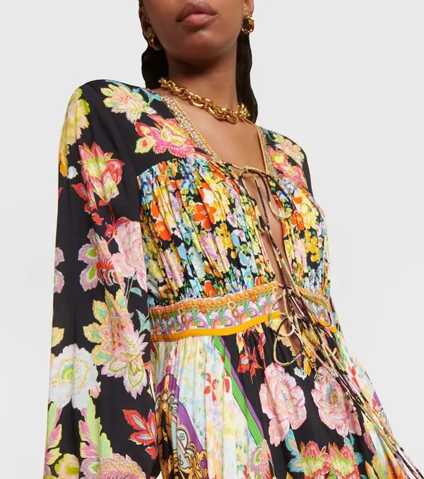 Camilla Printed Maxi Dress