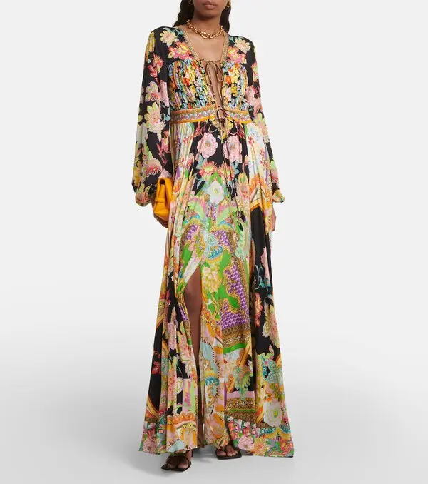 Camilla Printed Maxi Dress