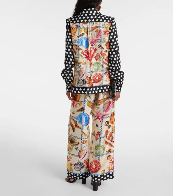 Dolce & Gabbana Printed Silk Shirt