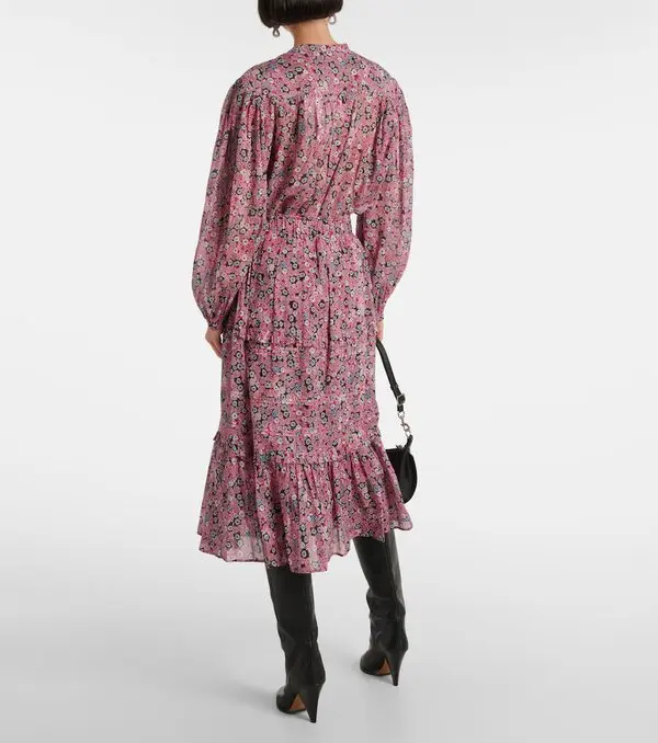 MARANT ETOILE Diya Cotton Voile Maxi Skirt