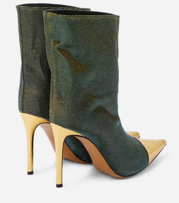 Alexandre Vauthier Alex Ankle Boots With Pointed Toe And Stiletto Heel