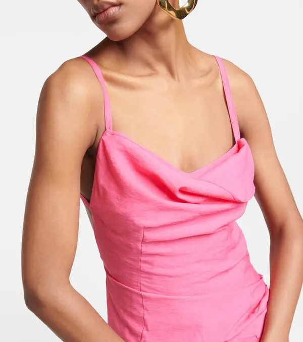Jacquemus La Robe Saudade Voile Maxi Dress
