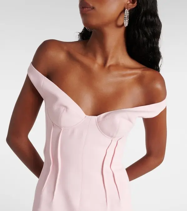 David Koma Off-shoulder Mini Dress