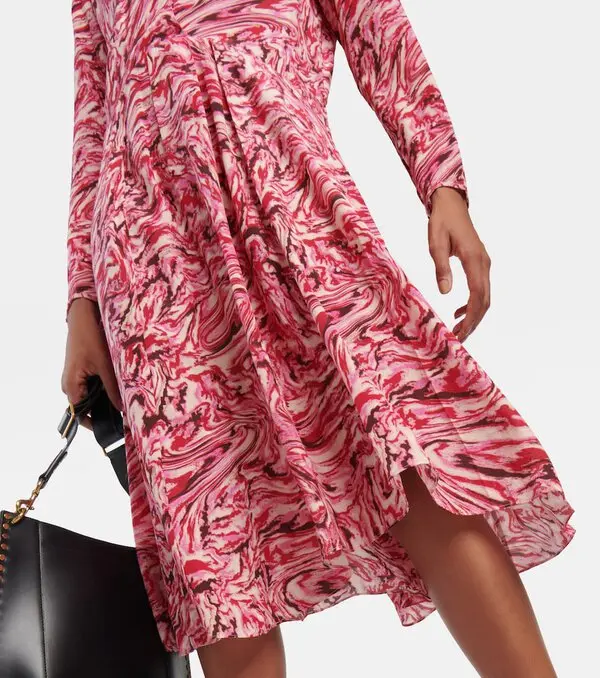 Isabel Marant Étoile Patel Printed Silk Midi Dress