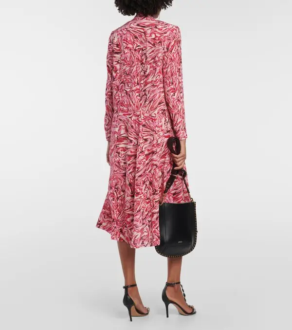 Isabel Marant Étoile Patel Printed Silk Midi Dress