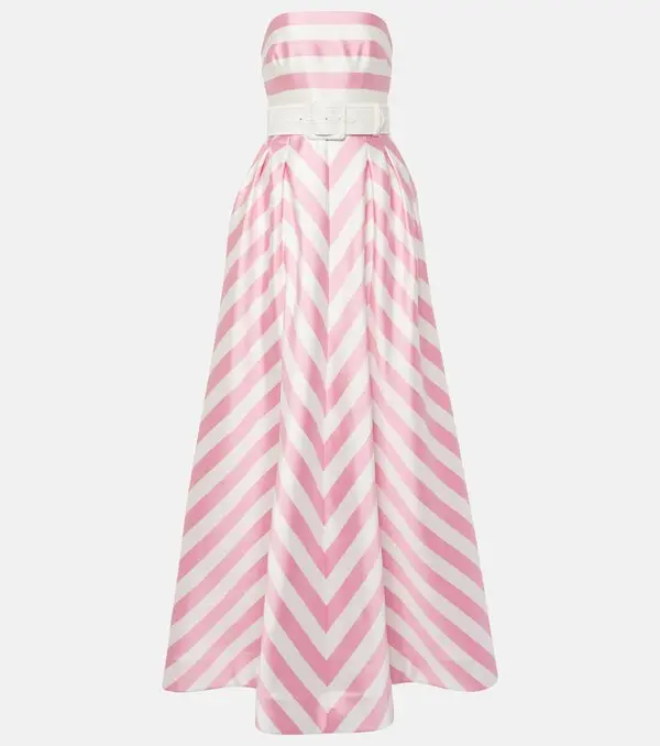 Rebecca Vallance Jocelyn Striped Gown - Multicoloured