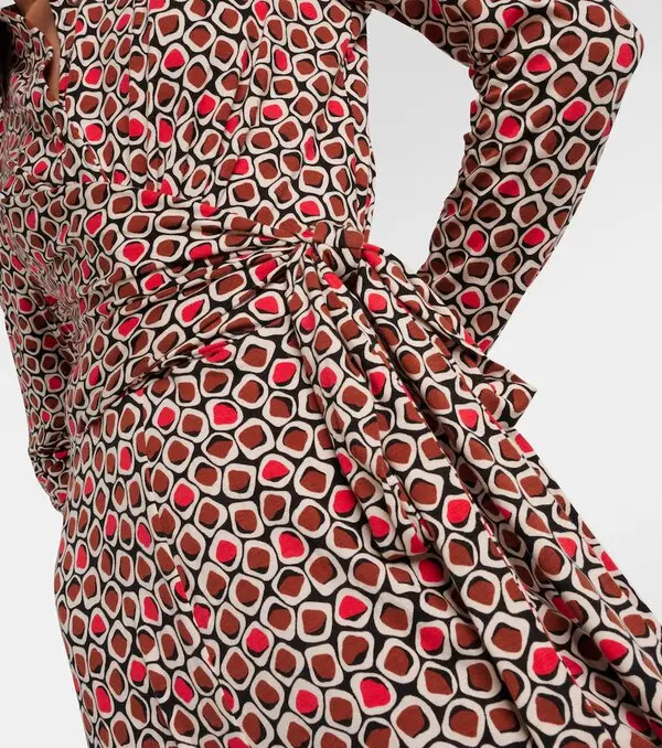 Diane Von Furstenberg Printed Jersey Jumpsuit