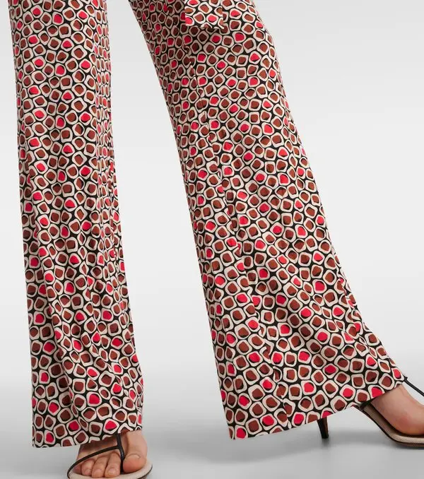 Diane Von Furstenberg Printed Jersey Jumpsuit
