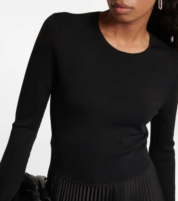 JOSEPH Deron Asymmetric Midi Dress