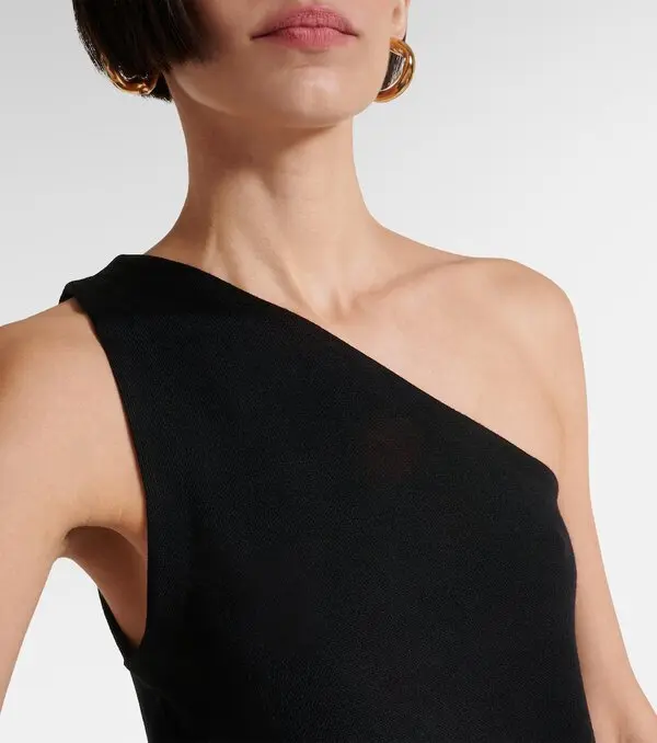 NILI LOTAN Vivienne One-shoulder Knit Top